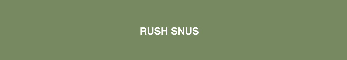 RUSH Snus: Opplev Helhvite Varianter med Intens Smak - Snus.com